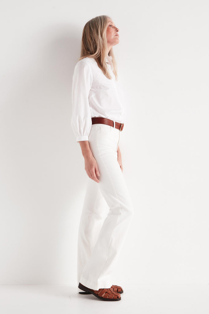 The Joshua Jean in Ivory – Shjark