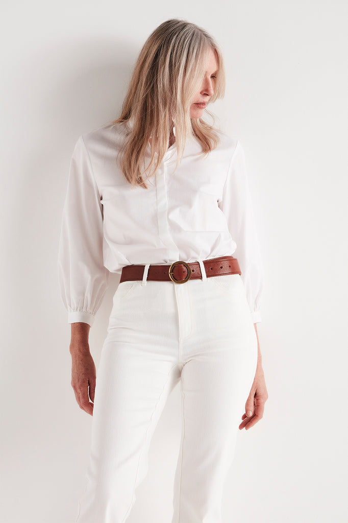 The Joshua Jean in Ivory – Shjark